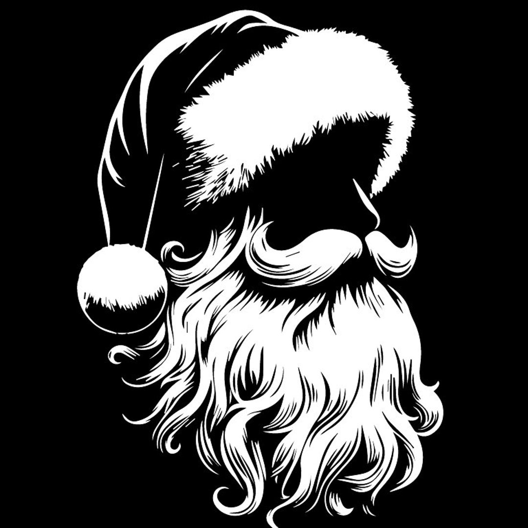 Santa SVG Design Bundle, Christmas Shirt Decal Files (digital Download ...