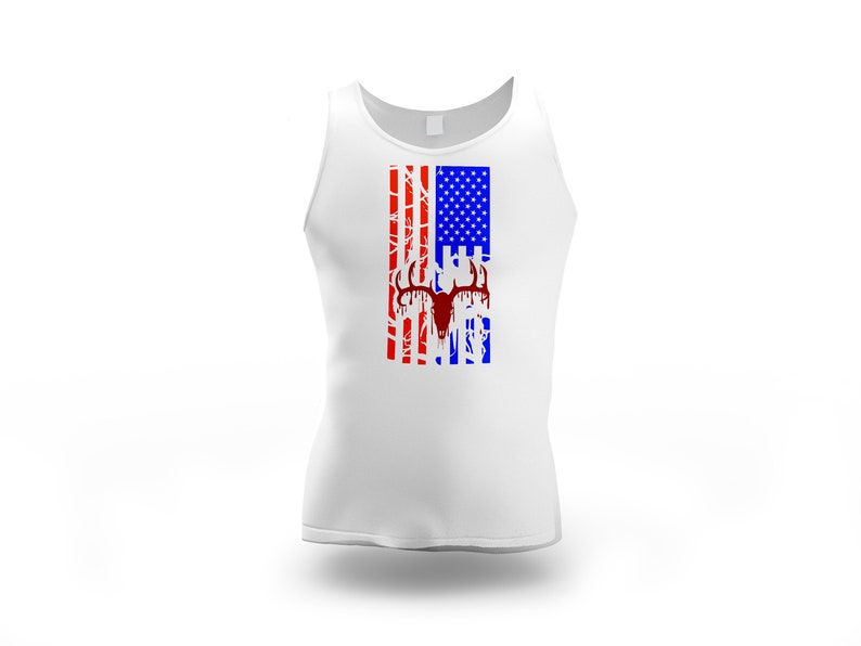 Distressed Flag Dear Svg / Distressed US Flag Svg / Grunge | Etsy