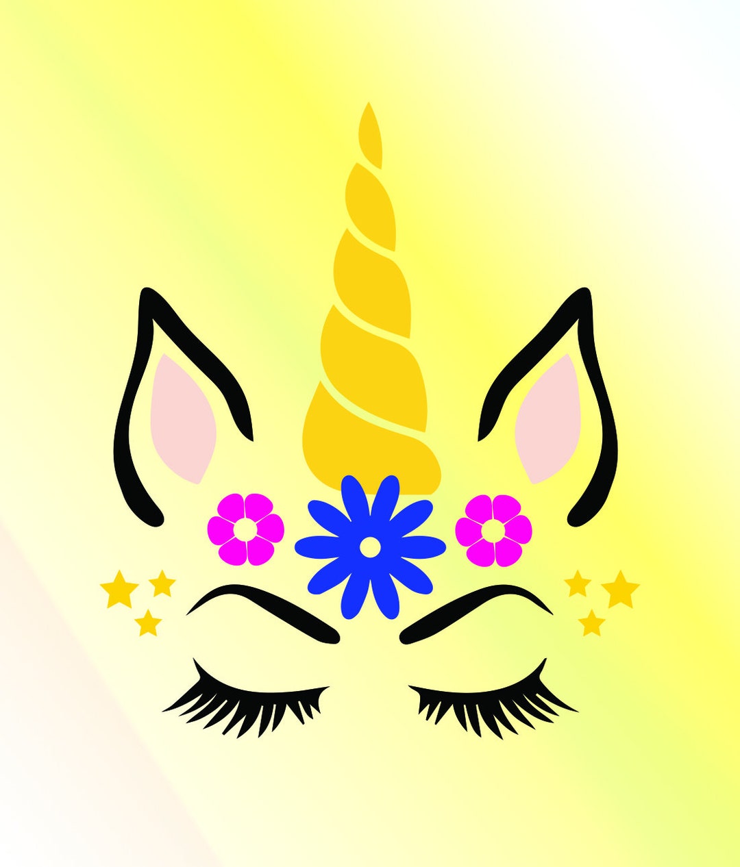 Unicorn Svg Cut File. Use for Cricut Silhouette Cameo. Brother Scan ...