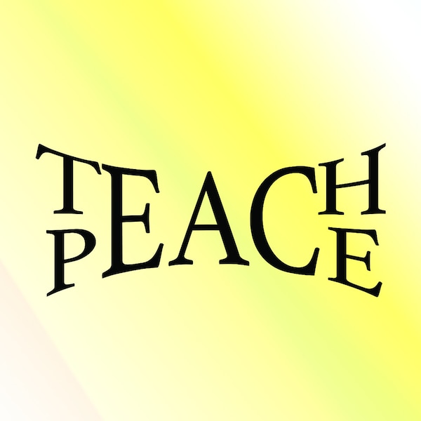 Peace Svg - Etsy