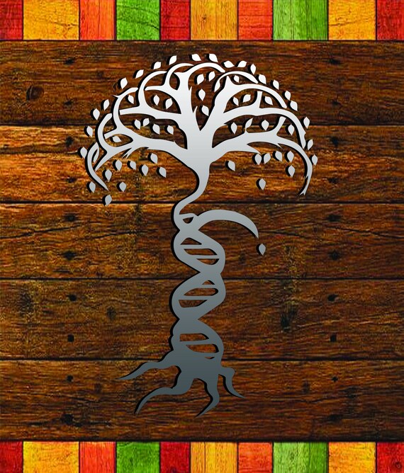 Dna Tree Cut Digital Files. Svg Dxf Pdf Eps and Png Cut Out - Etsy UK