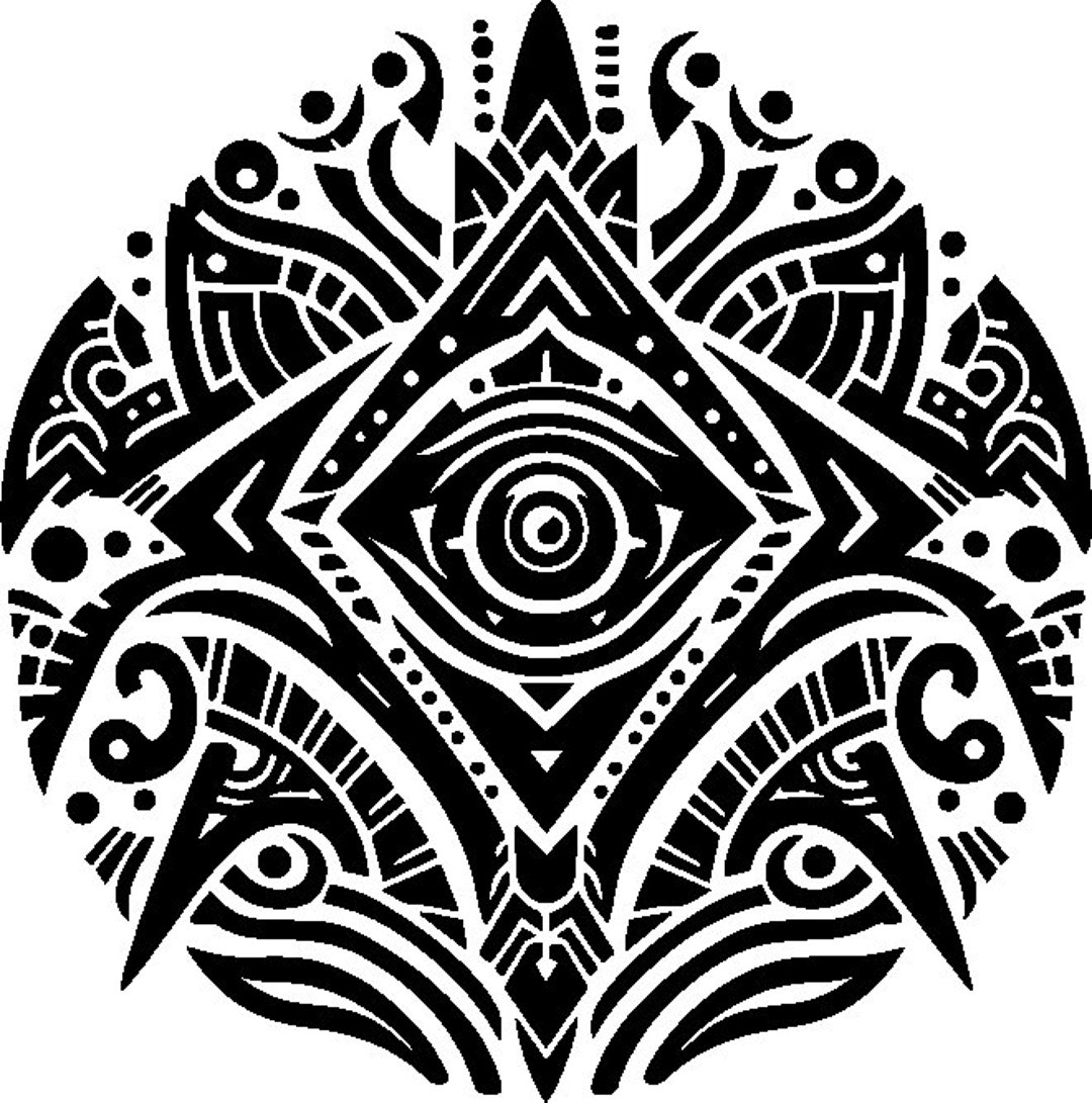 Tribal Design Svg for Cricut Machines Silhouette Make Decals Svg Dxf ...