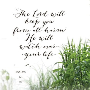 INSTANT DOWNLOAD Bible Verse Christian Wall Art, Nature Photo ...