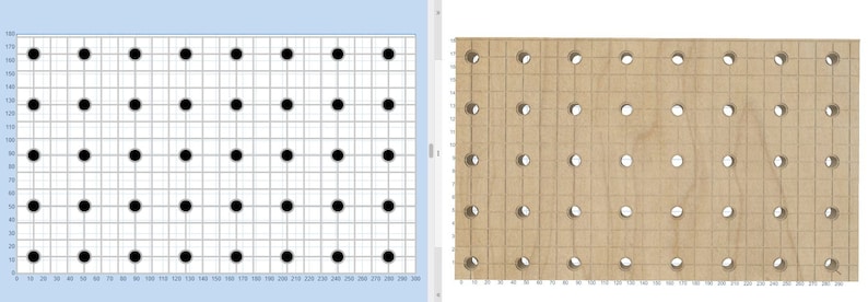 3018 CNC Spoilboard With Grid - Etsy