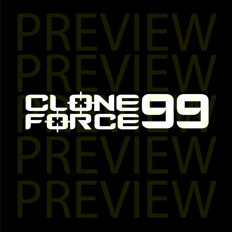 Clone Force 99 Digital SVG / AI / PDF / Eps - Etsy
