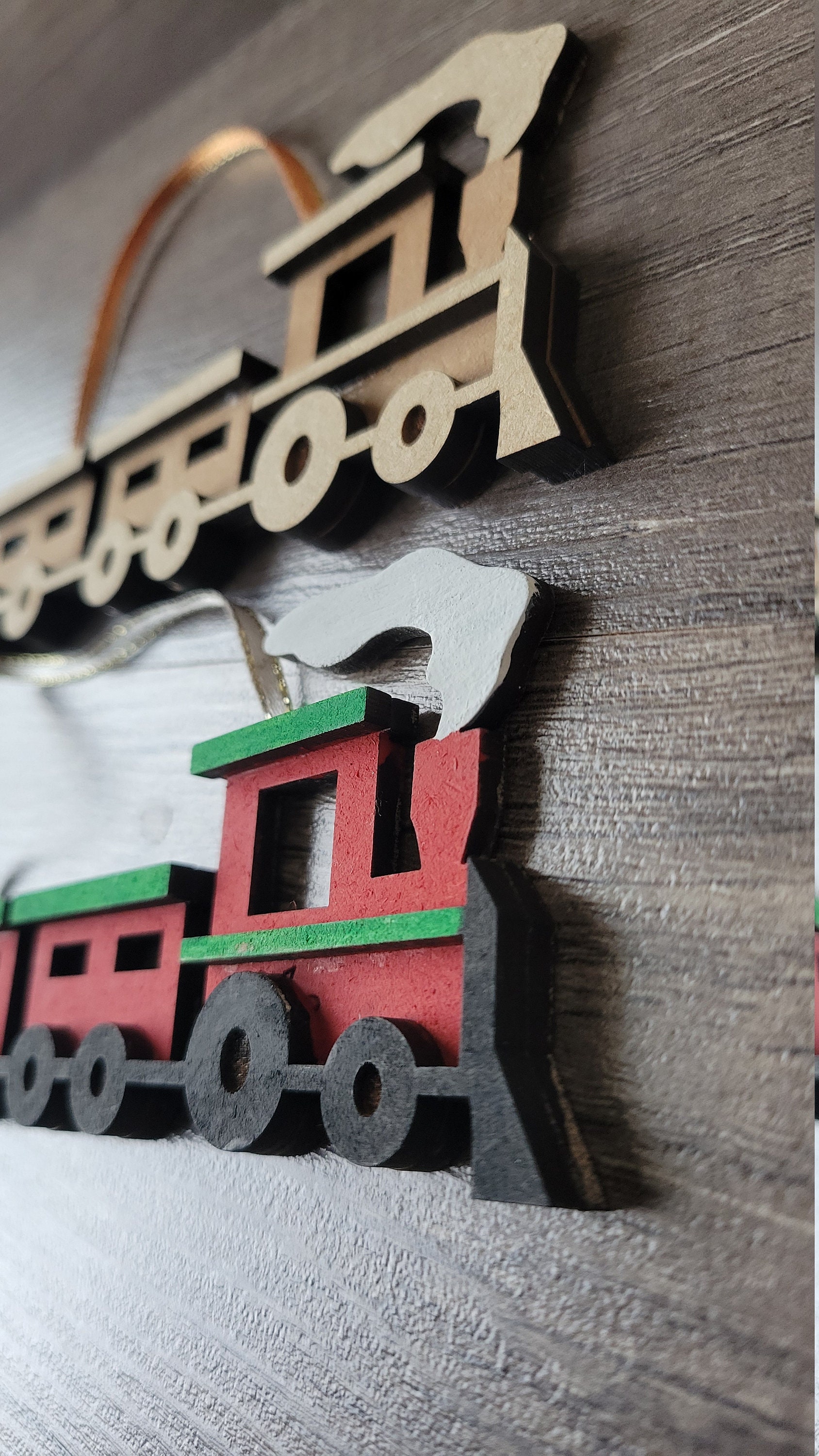 SVG File of 2D Train SVG Files for Cricut Glowforge and - Etsy