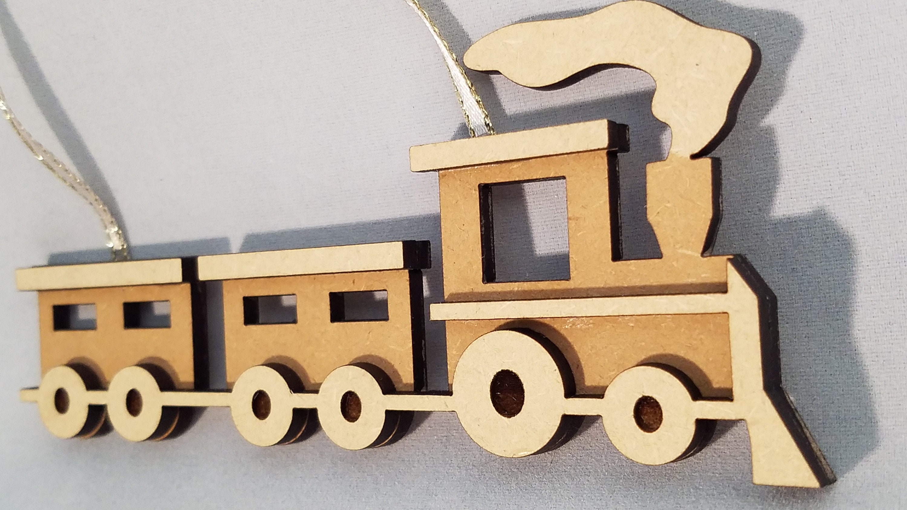 SVG File of 2D Train SVG Files for Cricut Glowforge and - Etsy