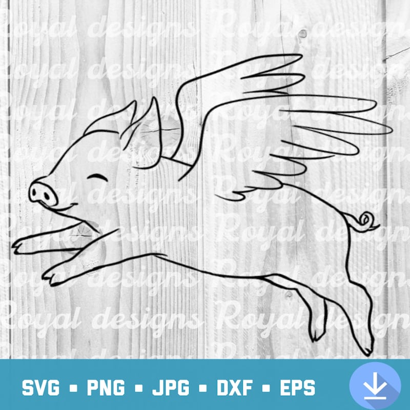 Pigs Fly - Etsy