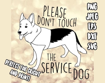 Service Dog Clipart - Etsy