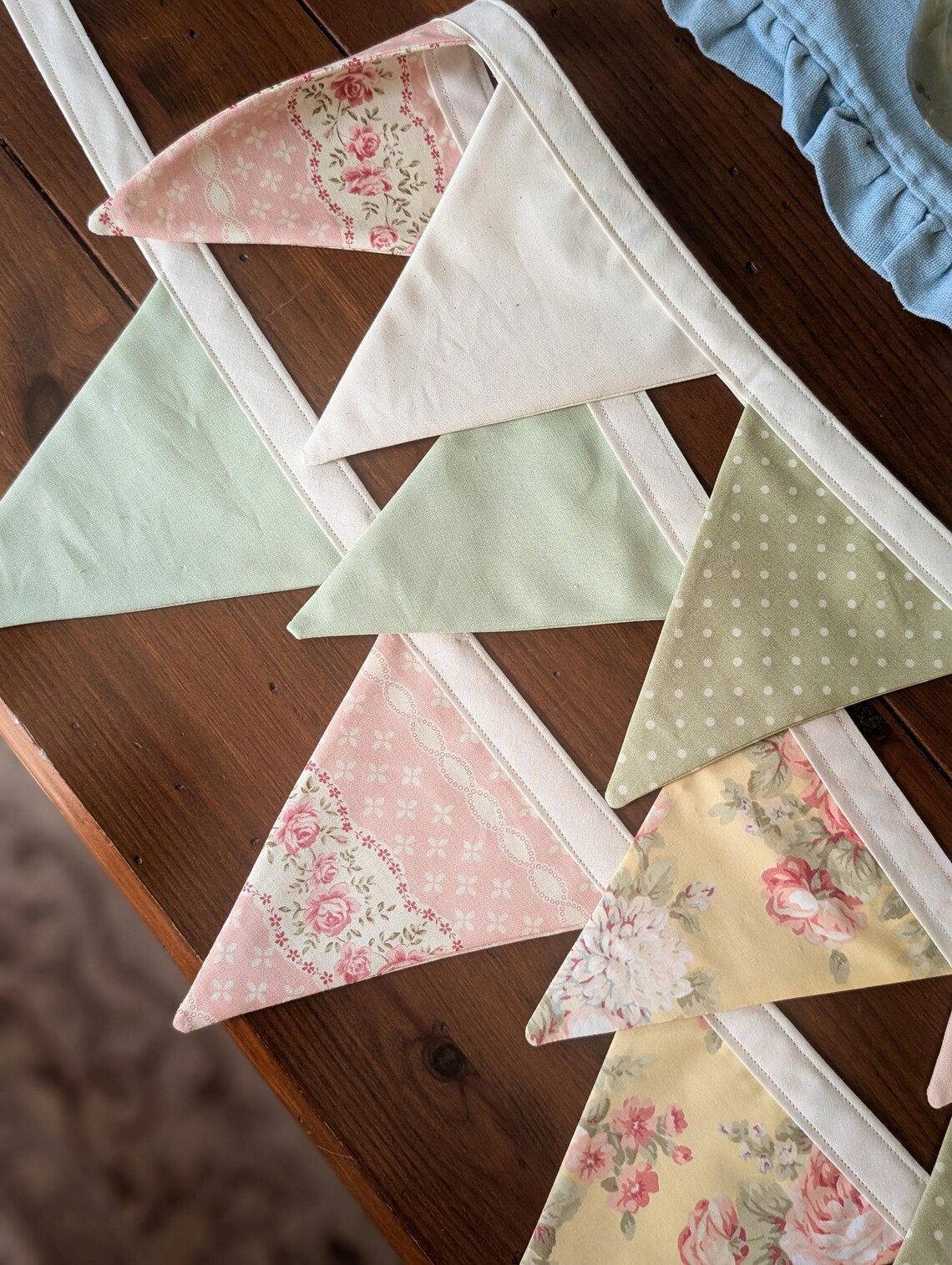 Bunting Banner Garland Cottagecore Birthday Wedding Nursery - Etsy