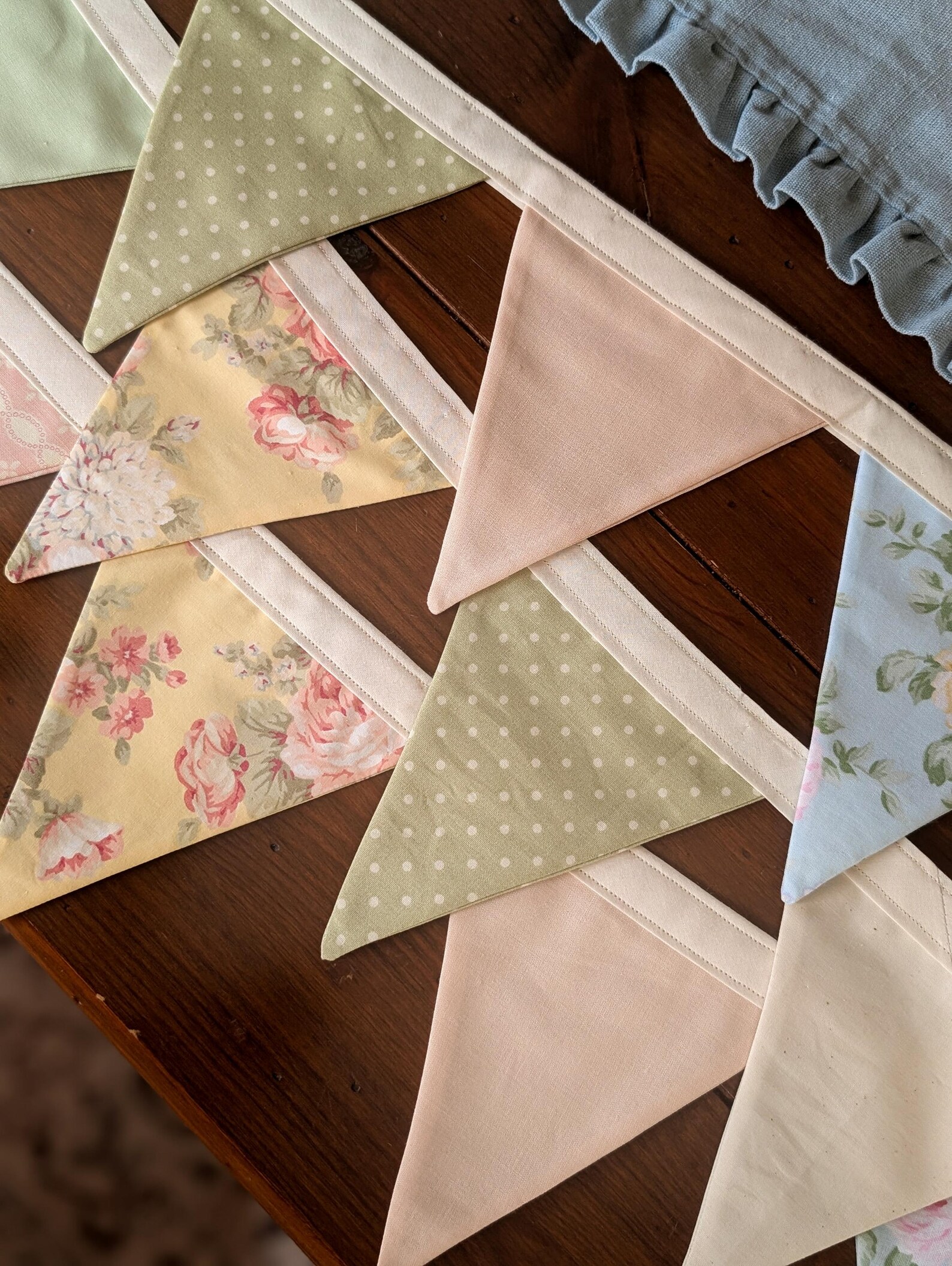 Bunting Banner Garland Cottagecore Birthday Wedding Nursery - Etsy
