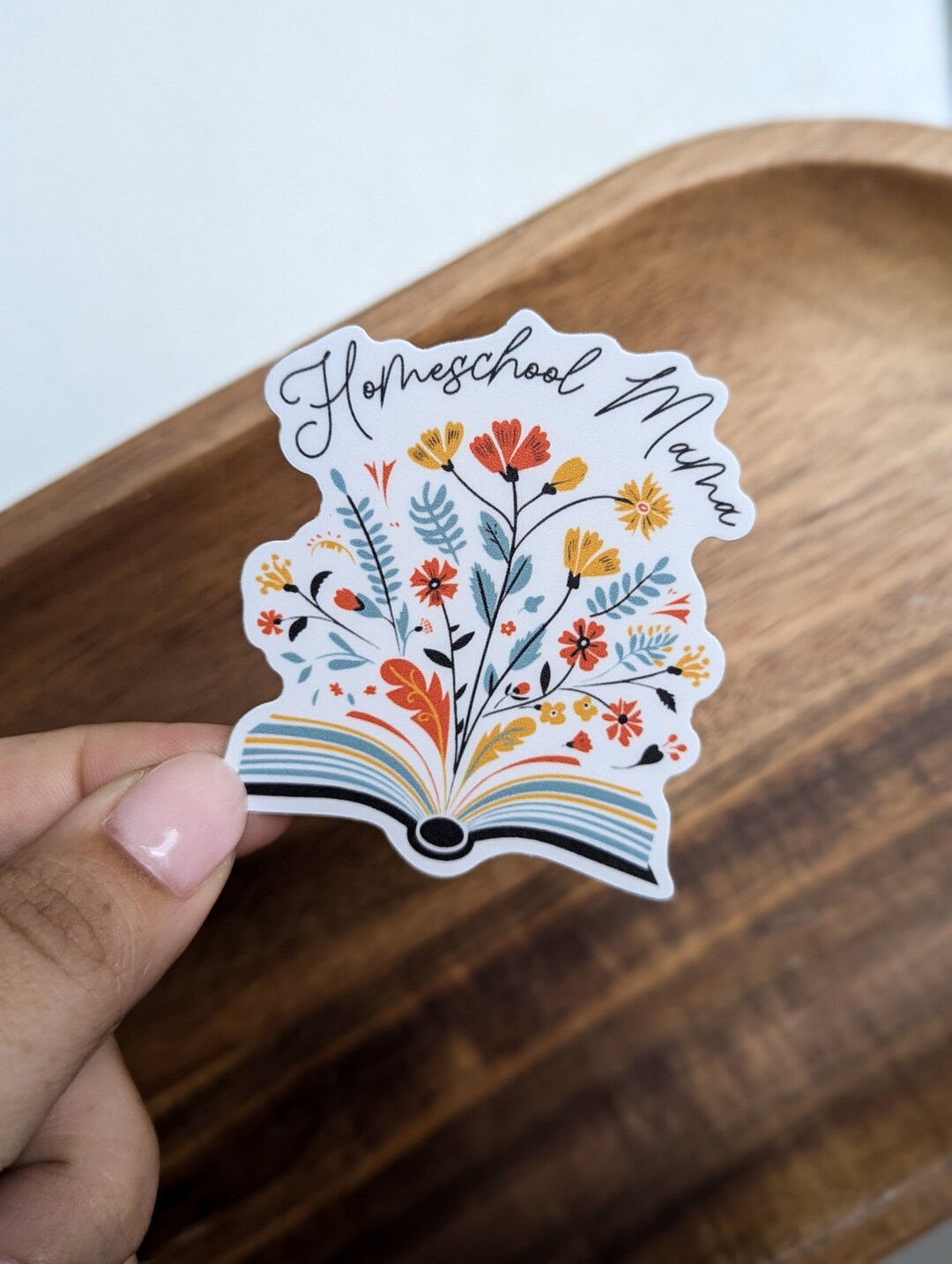 Homeschool Mama Vinyl Sticker - Etsy