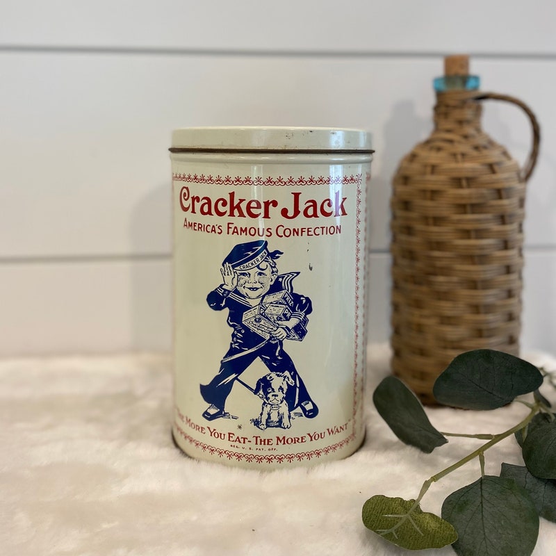 Vintage Cracker Tin - Etsy