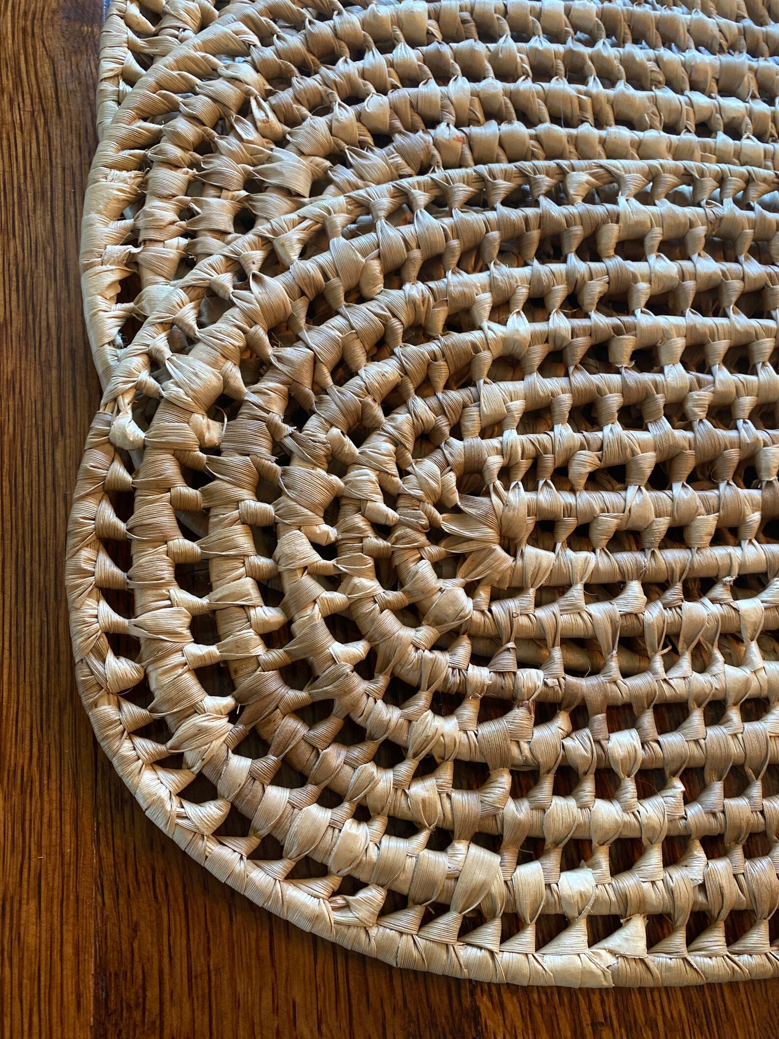Vintage Woven Placemats, Set of 4 - Etsy