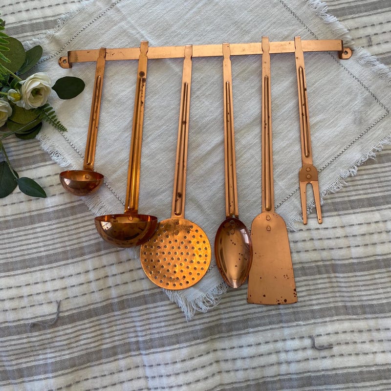 Copper Utensils - Etsy