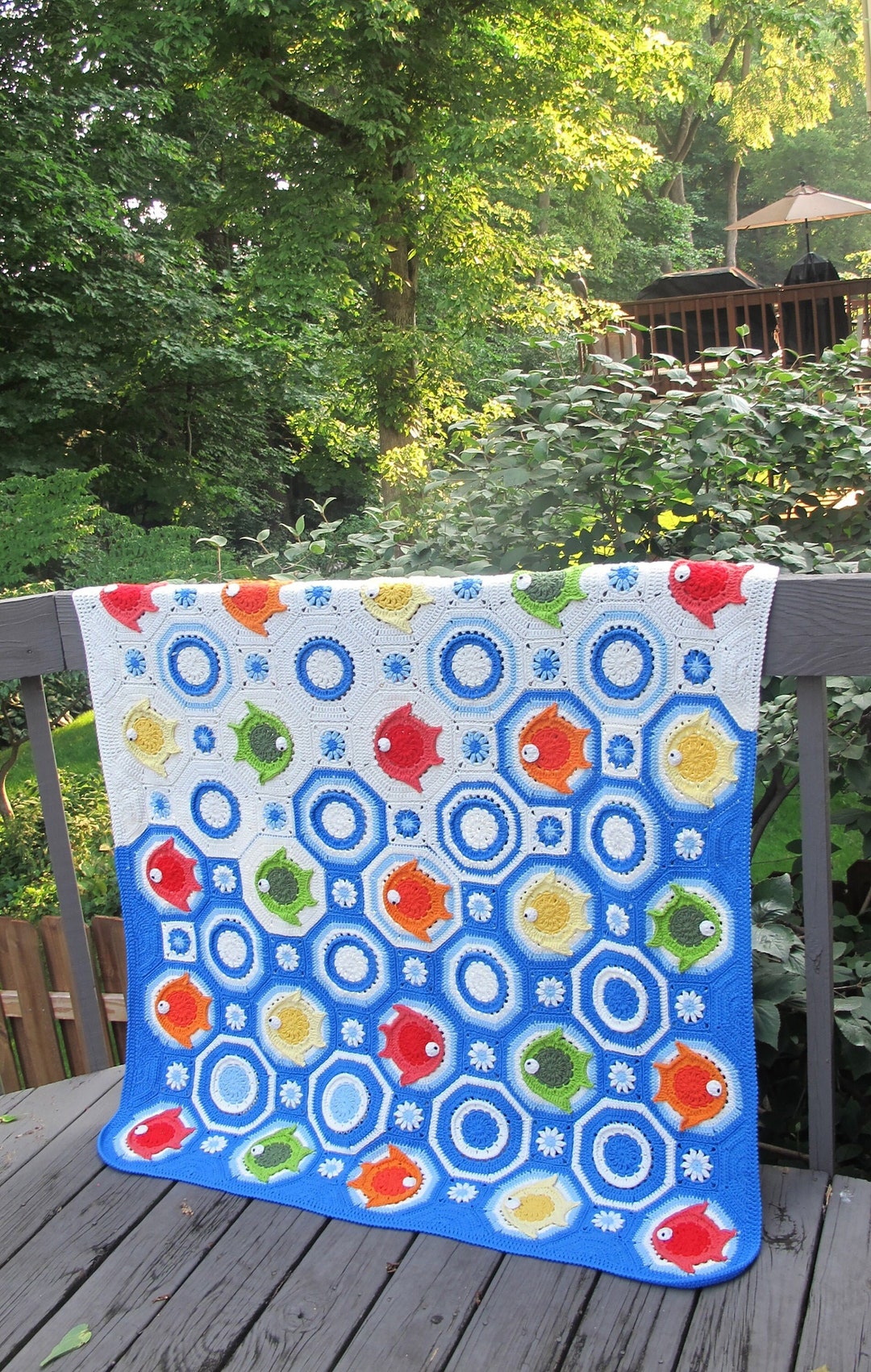 Fish Blanket DIY Kit - Etsy