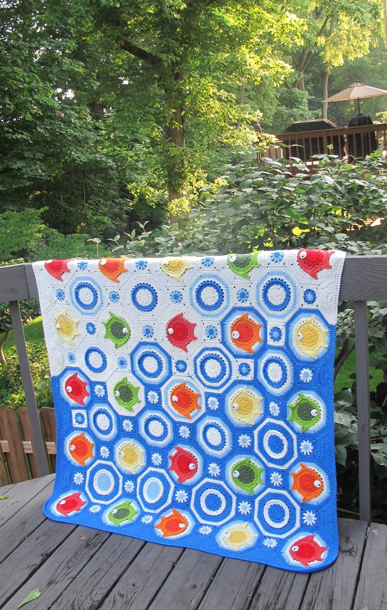 Fish Blanket DIY Kit - Etsy