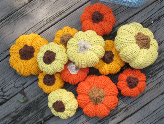 One Dozen Harvest Pumpkins DIY Kit | Etsy