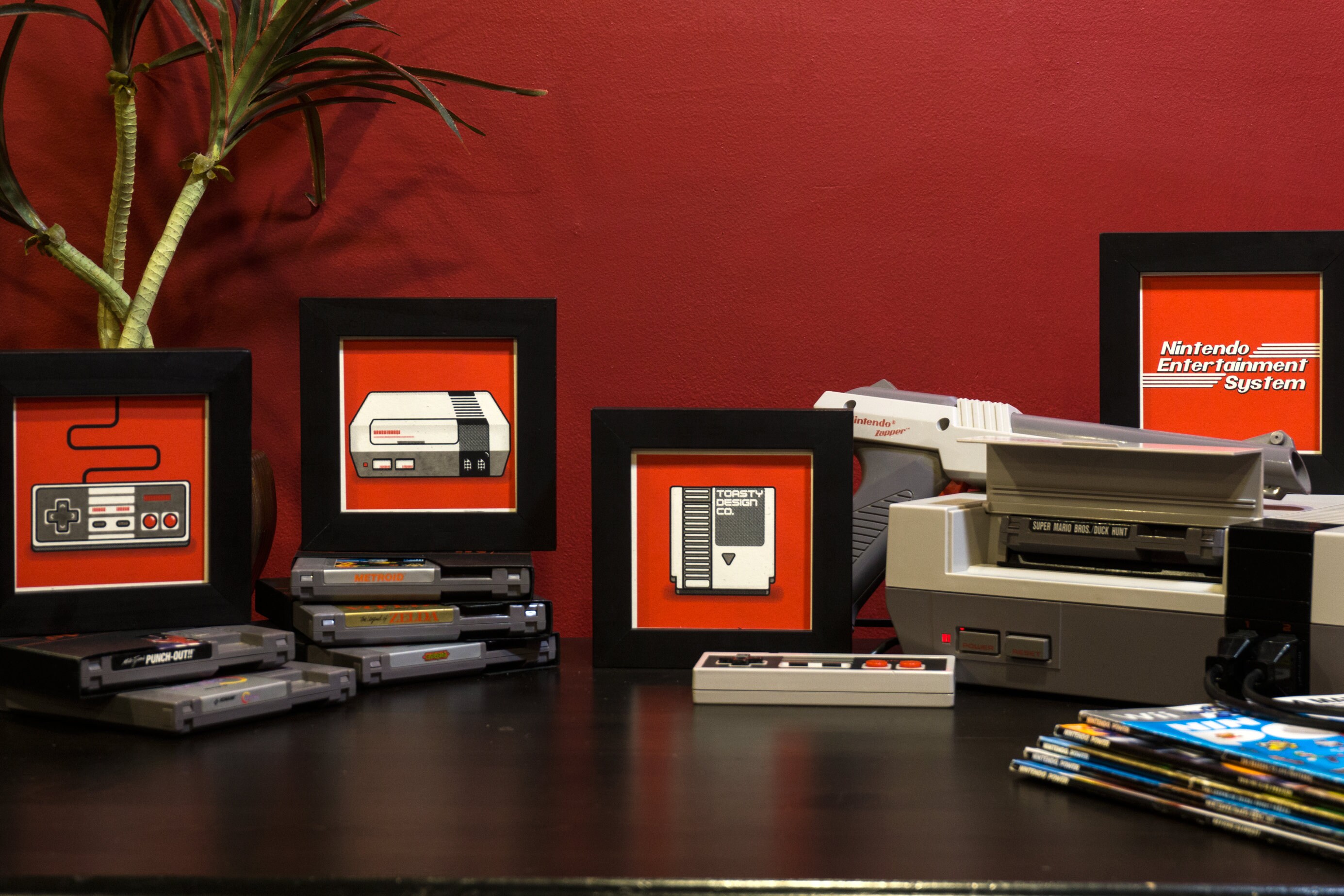 NES 4x4 Minimal Screen Printed Poster Set - Etsy
