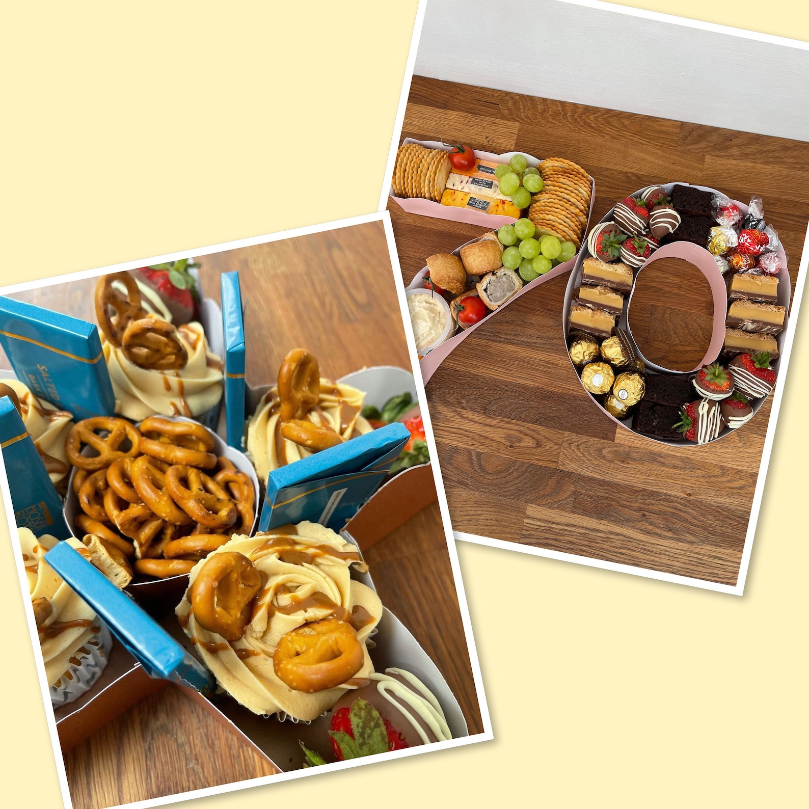 Bespoke Handmade Fillable Boxes in the Shape of a Letter or Number - Etsy