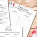 Editable Printable Italian Recipe Card Template - Etsy