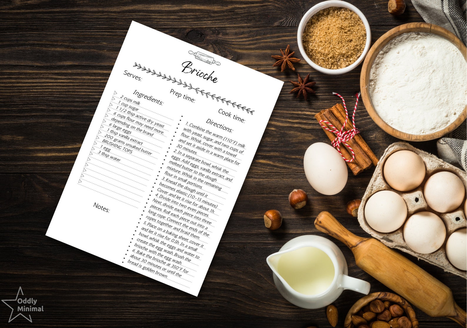 Editable Printable Italian Recipe Card Template - Etsy