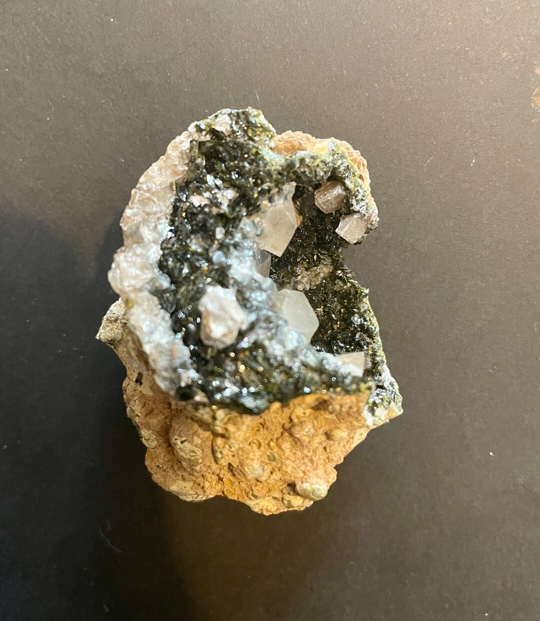 Super Gemmy Epidote With Calcite--gorgeous! ZA2357-17 - Etsy