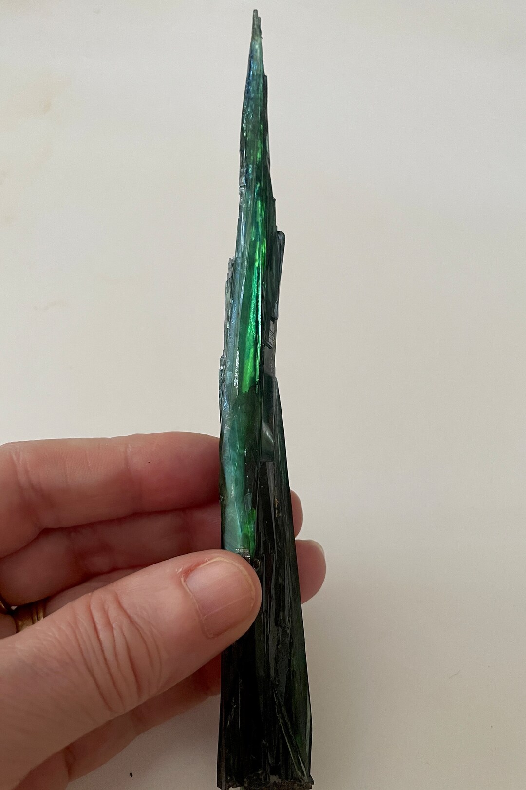 A++ Vivianite MASTER Crystal High Energy Natural Wand, Translucent ...