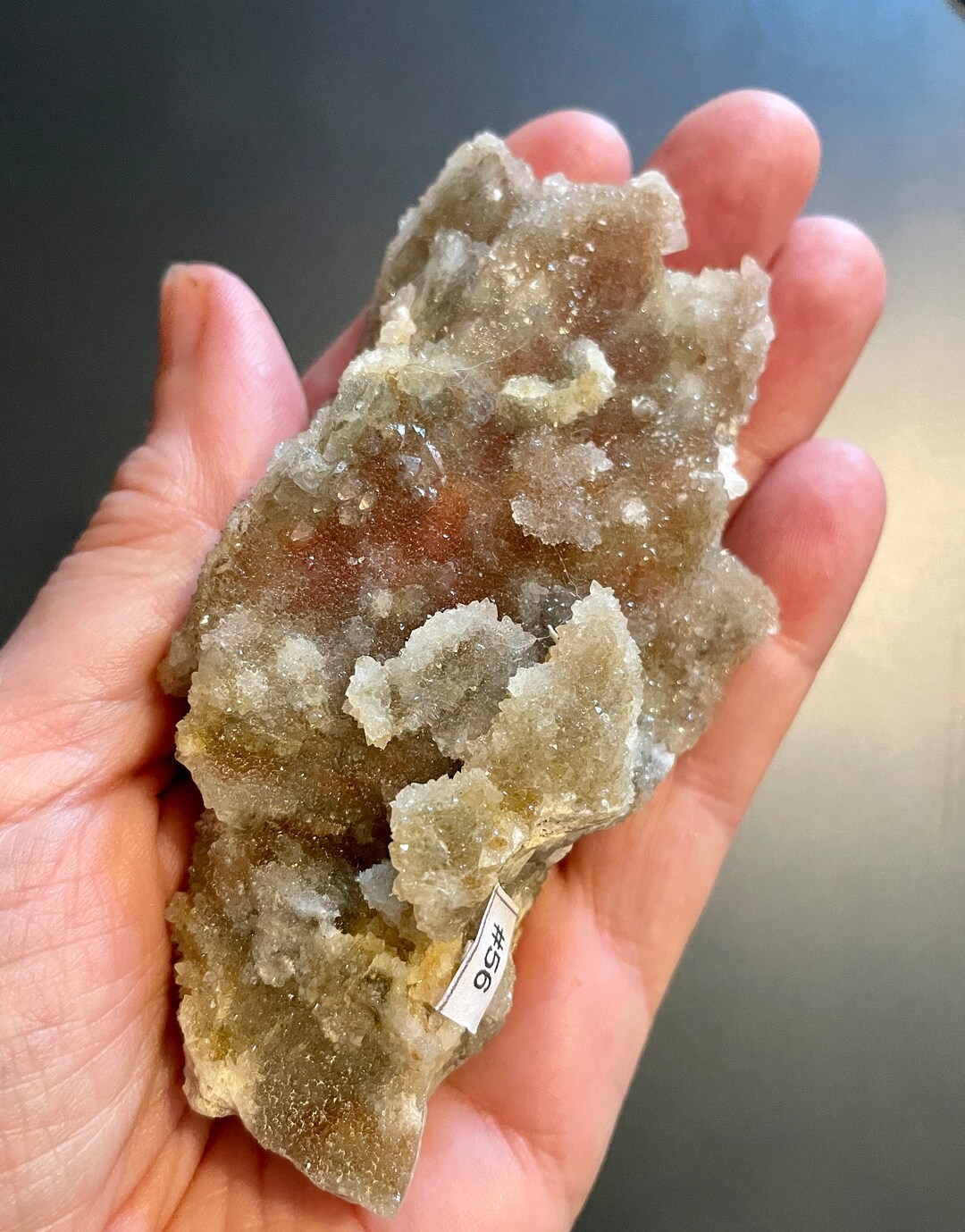 Weird Witch Finger Cluster (fairie/cactus/spirit/porcupine) Quartz, Red ...