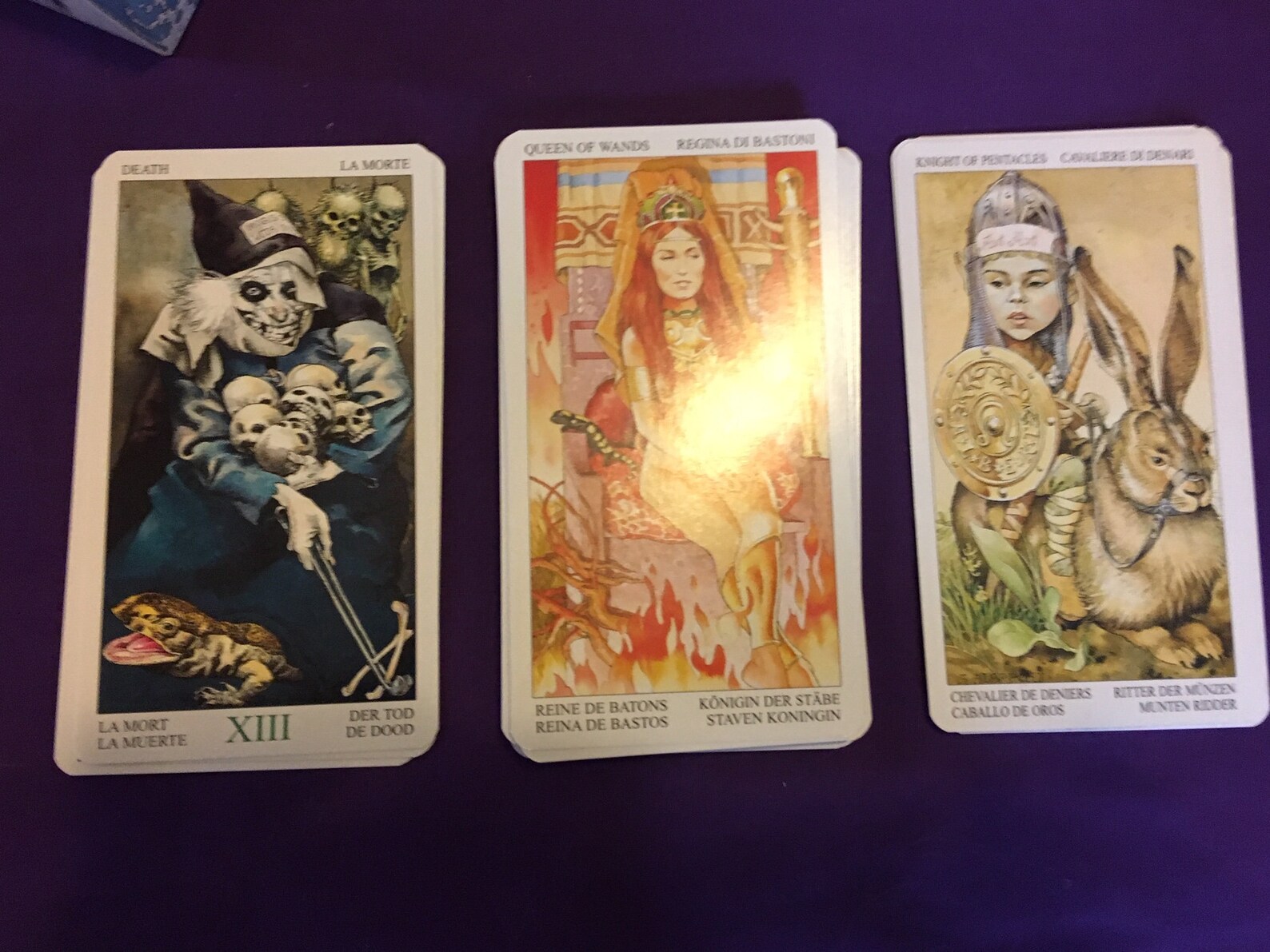 OOP, HTF Enchanted Tarot Deck (tarot of the Hidden Folk), Giacinto ...