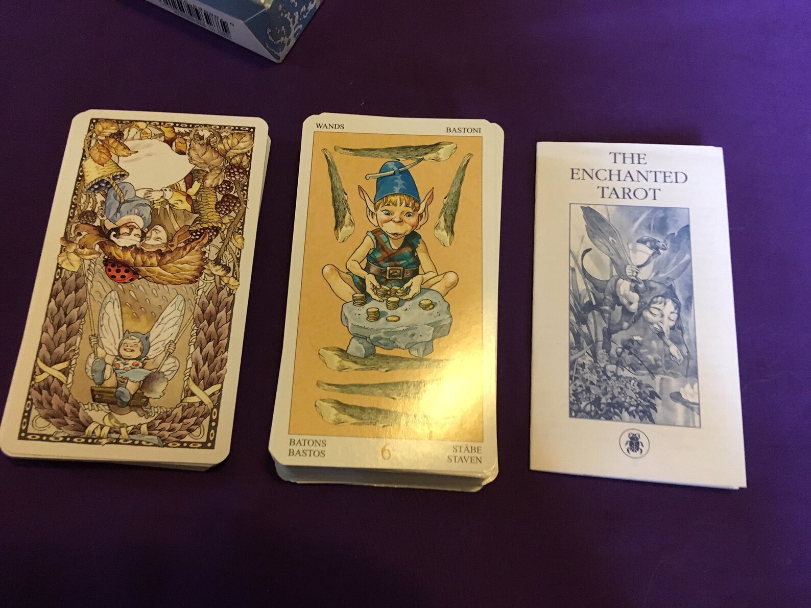 OOP, HTF Enchanted Tarot Deck (tarot of the Hidden Folk), Giacinto ...