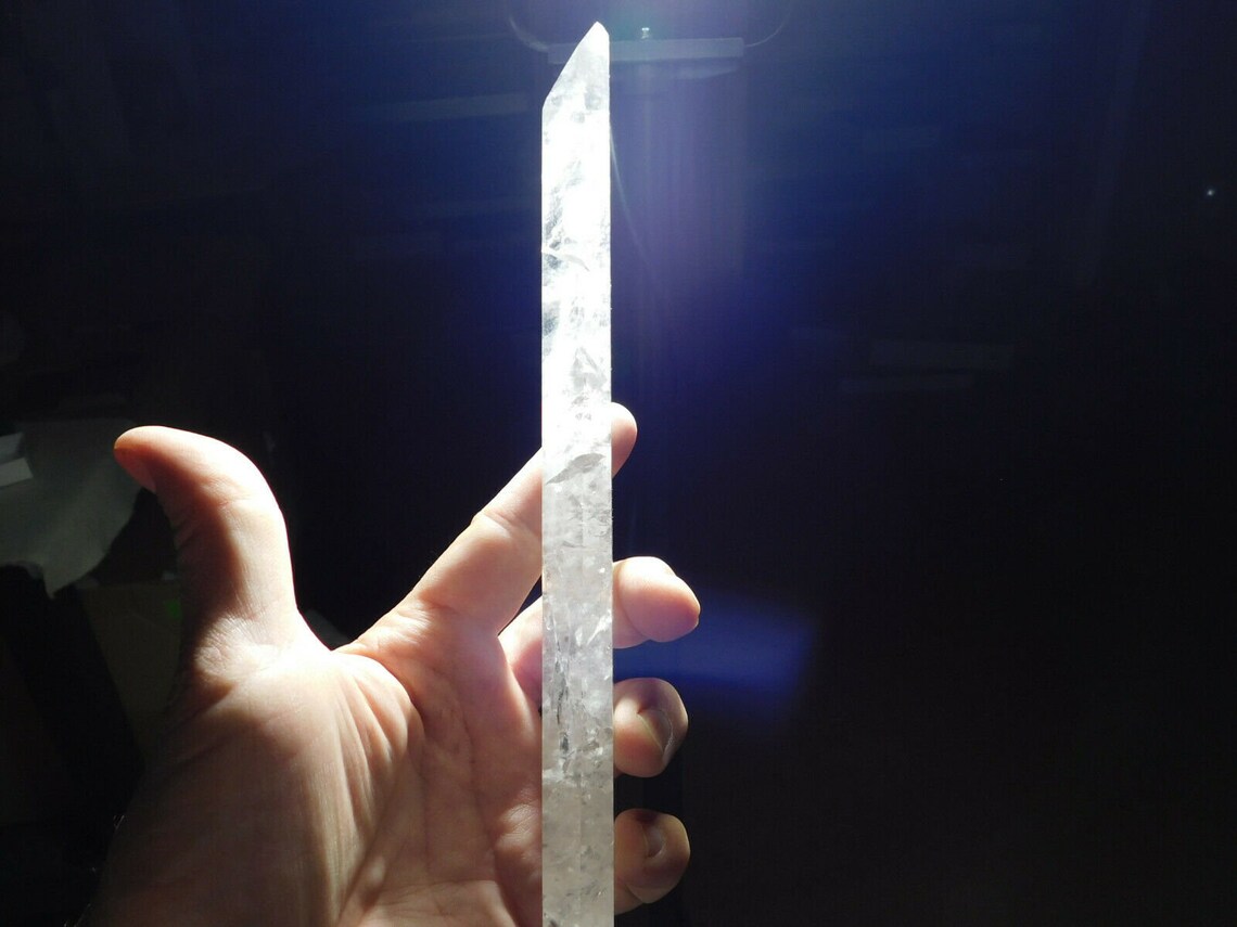 Large Quartz Point 8 Inches Long | Etsy