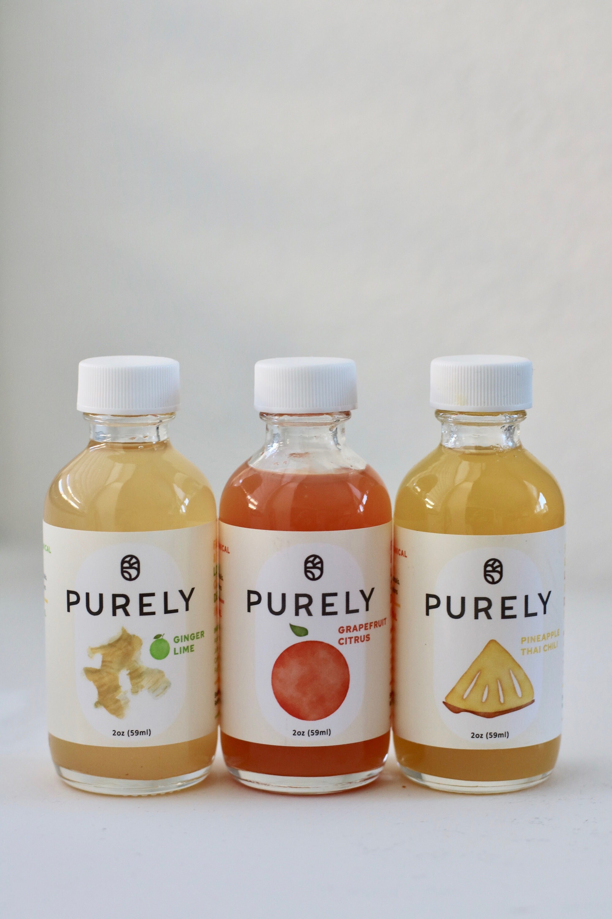 Purely Mocktail/cocktail Sample Set Purely Flavors Botanical Infusions ...