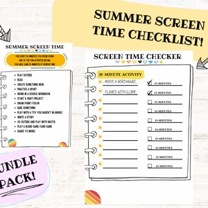 Summer Journal for Kids BUNDLE | Digital Download | Bucket List for ...