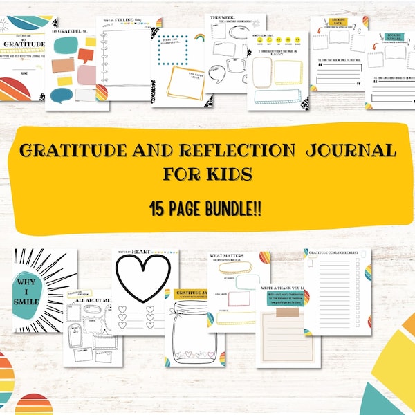 Gratitude Journal - Etsy