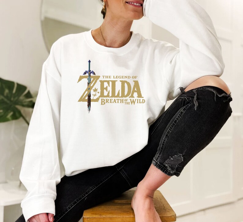Breath of the Wild Sweatshirt, Legend of Zelda Shirt, the Hyrule ...