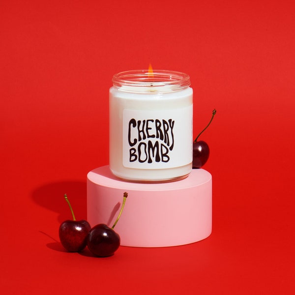 Cherry Candles - Etsy