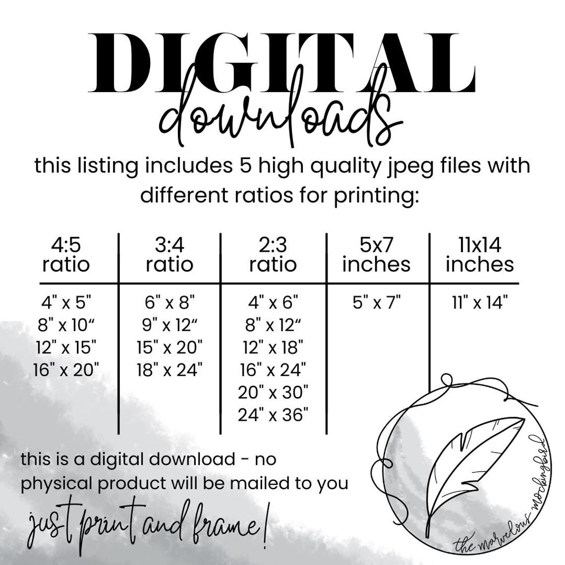 Very Cutesy Demure Mindful Digital Print; Pink Mauve Gold Watercolor ...