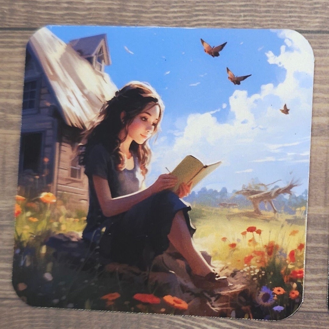 8 Journal Girl Vinyl Sticker Set 2, Junk Journal Stickers, Planner ...