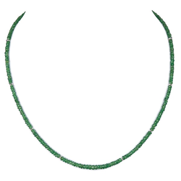 Tsavorite Necklace - Etsy