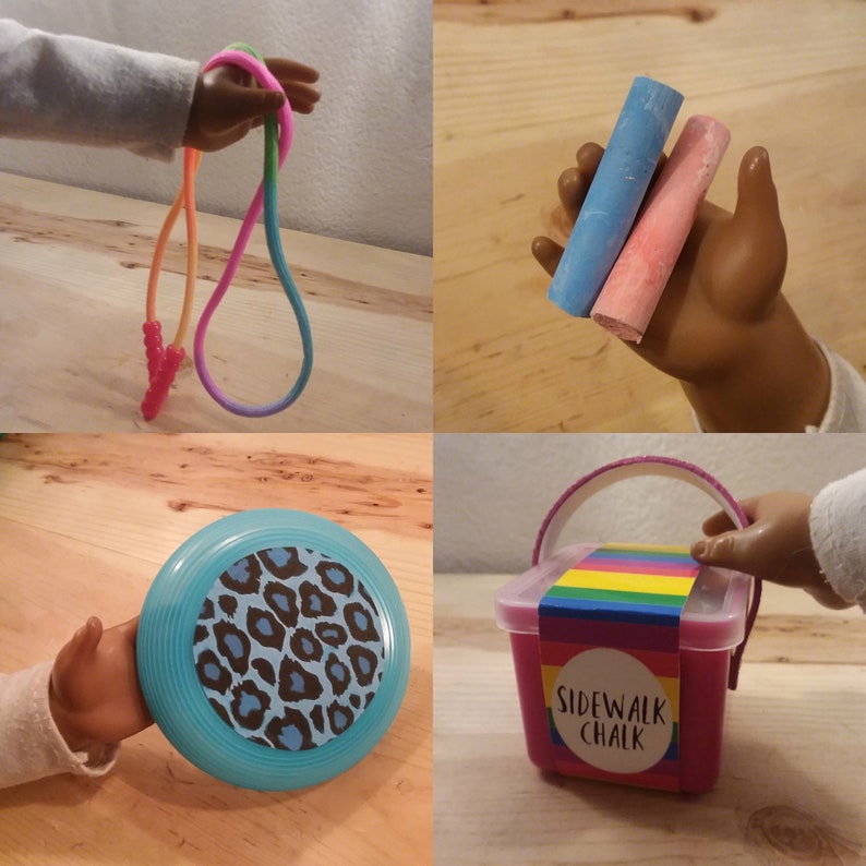 Outdoor Toy Bundle With Storage Bin for 18 Inch Doll - Etsy