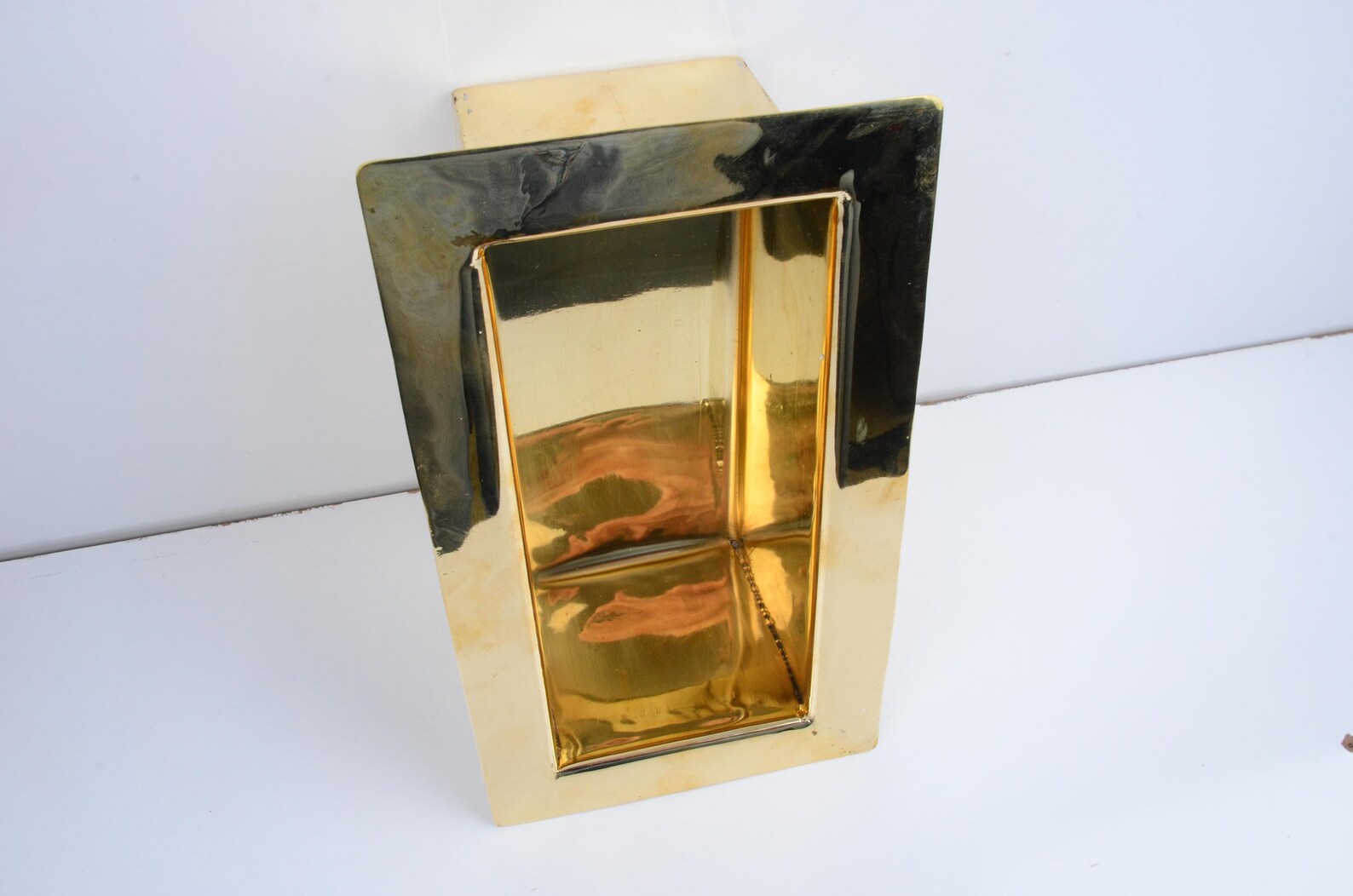 Unlacquered Brass Shower Niche, Brass Cubbing for Shelving - Etsy