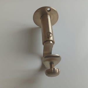 Middle Support Bracket for Rods, Adjustable Solid Brass - Etsy