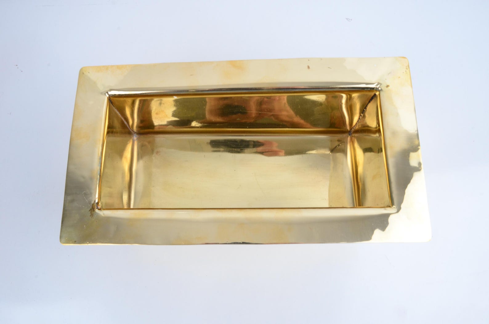 Unlacquered Brass Shower Niche, Brass Cubbing for Shelving - Etsy
