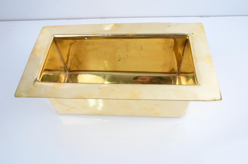 Unlacquered Brass Shower Niche, Brass Cubbing for Shelving - Etsy