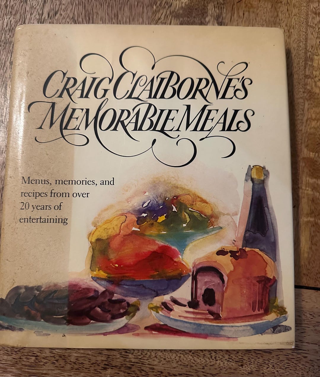 Craig Claiborne’s Memorable Meals Book - Etsy