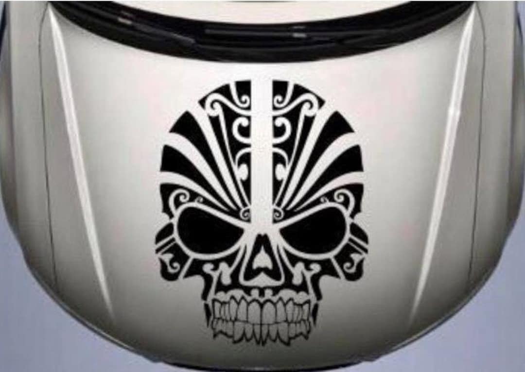 Car Hood Decal.20x20 Inch. Skull Decal. - Etsy