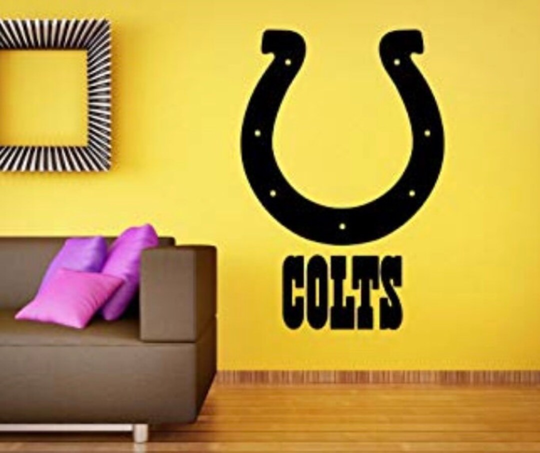 Indianapolis Colts Wall Decal 20x40 - Etsy
