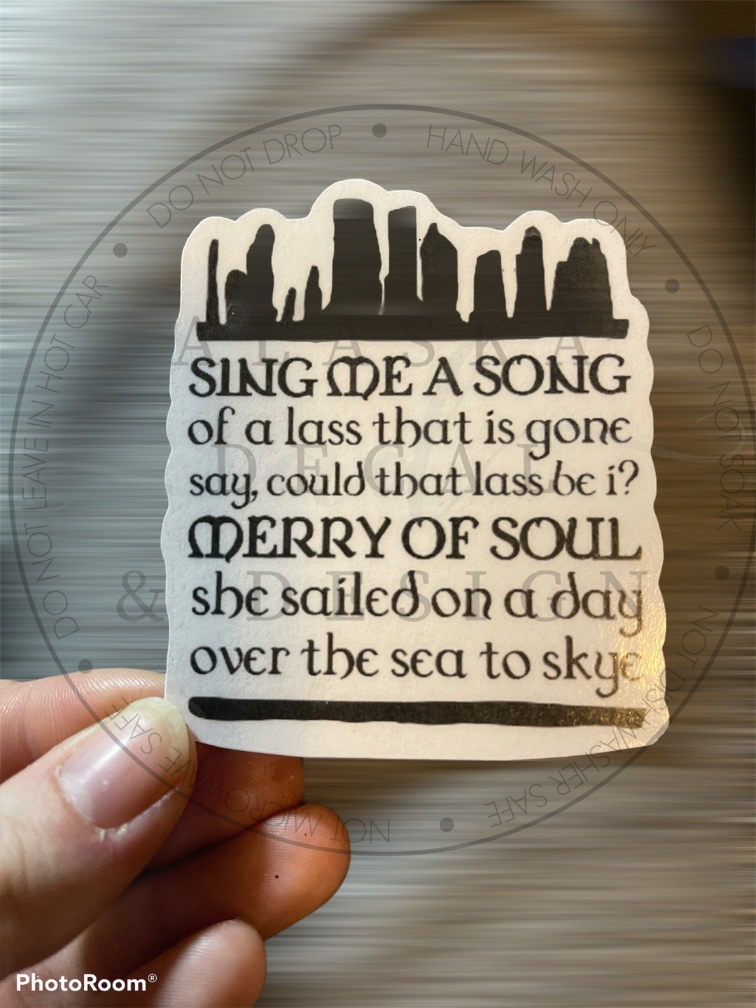 Outlander Theme Song Outlander Fan Stickers MacBook Stickers iPad ...