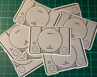 Ps1 Sticker - Etsy UK